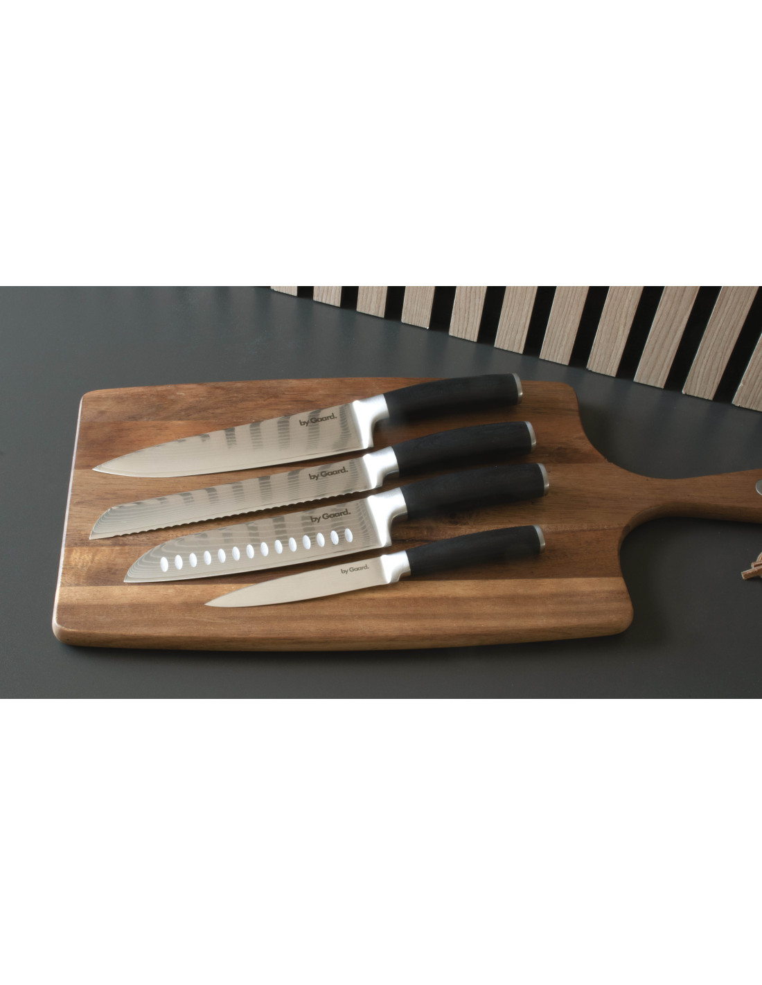 BYGAARD DAMASCUS KNIVE 4 STK